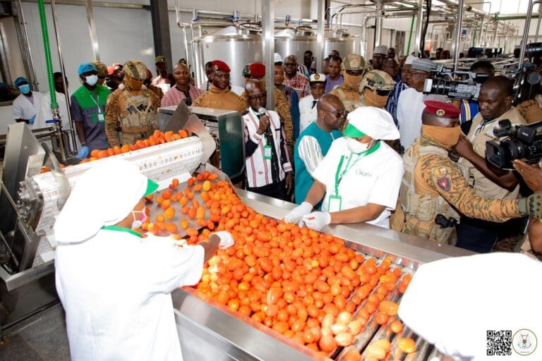 Burkina : une nouvelle usine de transformation de tomate | APAnews - Agence de Presse Africaine